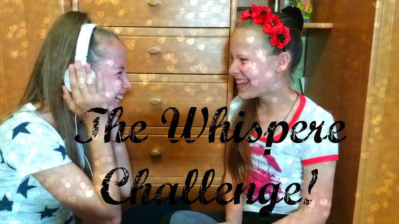The Whisper Challenge| Шепот челлендж |Angelina Tevers - YouTube