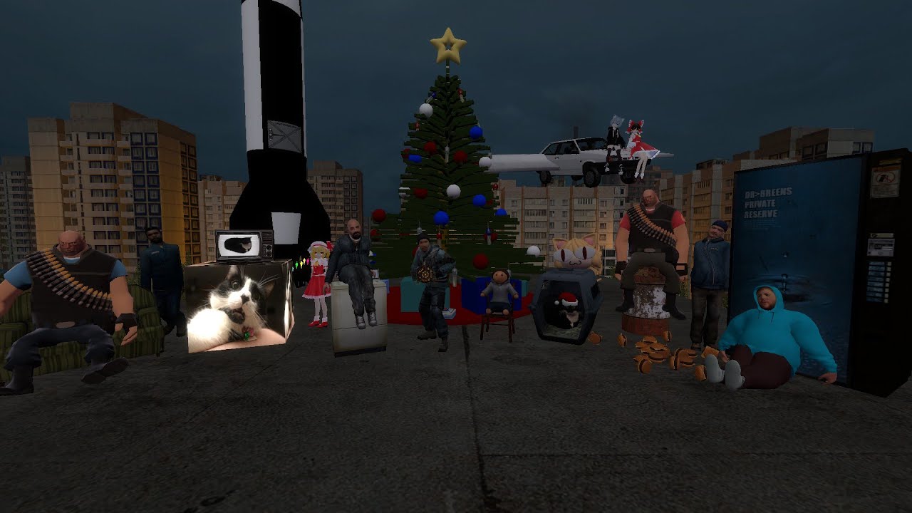 a typical gmod christmas - YouTube