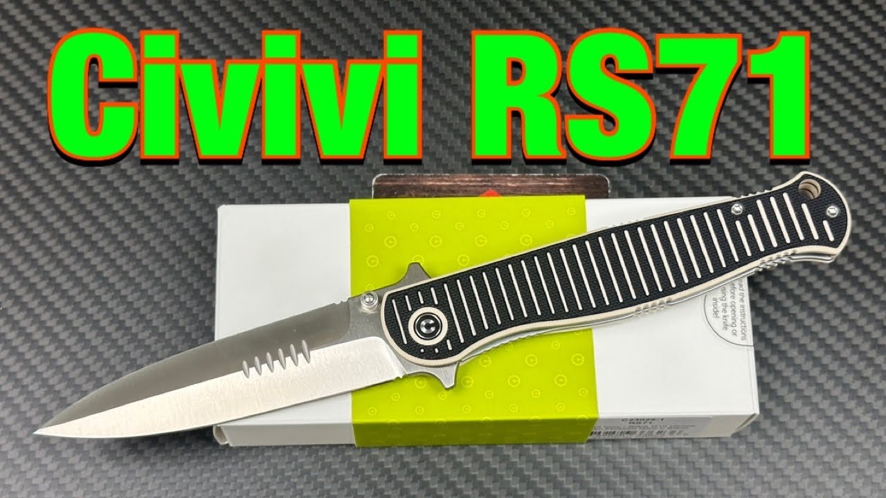 Civivi RS71 It’s a “BIG DAWG” R.S. Knifeworks collaboration !! - YouTube