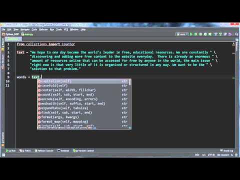 Python Programming Tutorial - 54 - Finding Most Frequent Items - YouTube