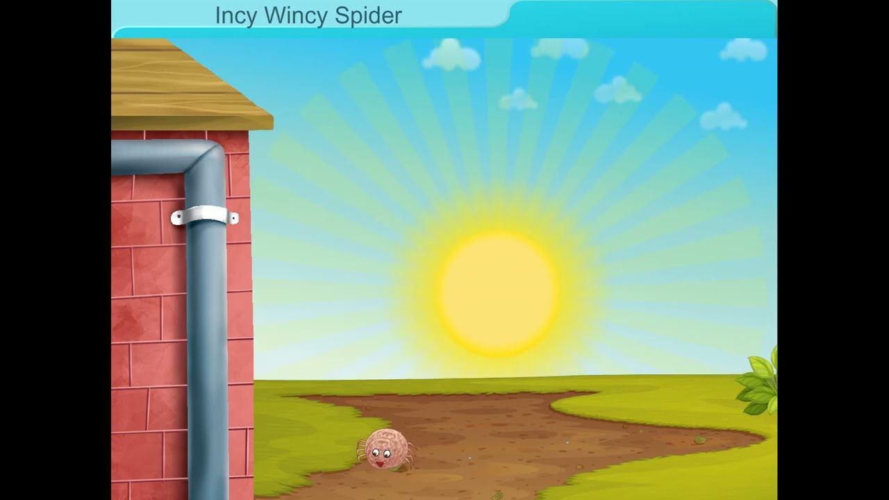 The Incy Wincy Spider || Canvas || Kids Poem || Animation video - YouTube