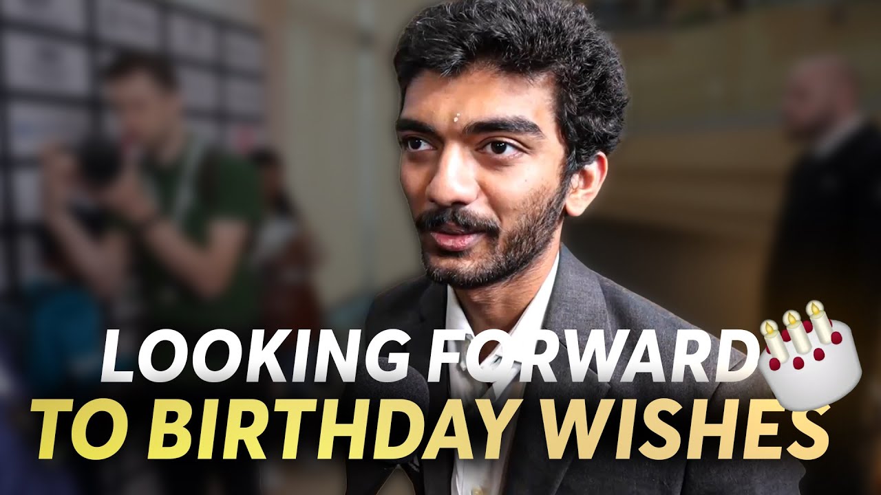WORLD CHAMPION celebrates his BIRTHDAY 🥳 | GUKESH turns 19, beats ...
