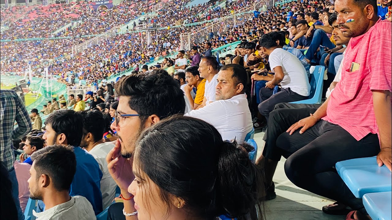 LSG Vs MI Match | LAST MATCH LUCKNOW AKHRI MATCHDEKHNE AYE LAKHO LOG ...