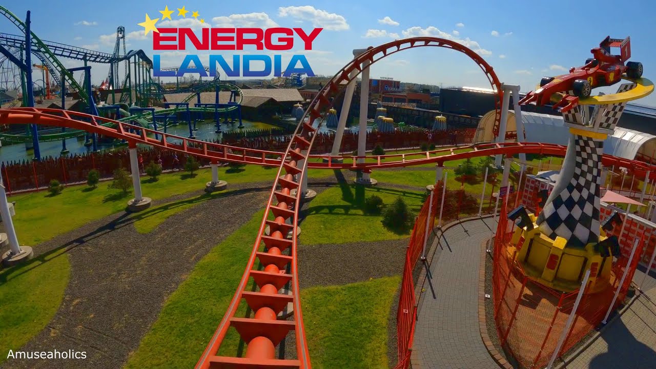 Formula Rollercoaster 4K Front Row On Ride POV | Energylandia ...