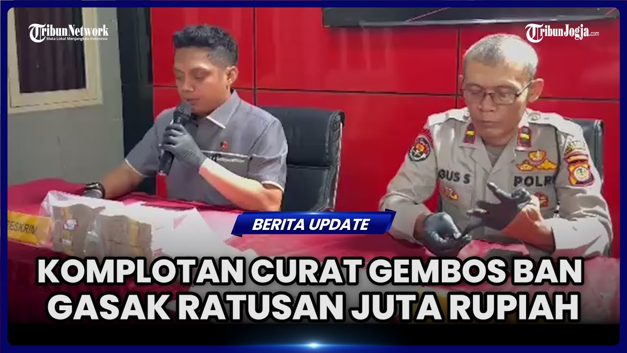 JEBAK NASABAH BANK DENGAN SANDAL BERPAKU, KOMPLOTAN CURAT MODUS GEMBOS ...