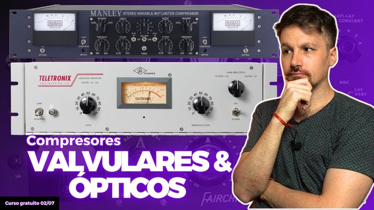 ¿Cómo FUNCIONAN los compresores Vari-Mu y Ópticos?🎛️🚀 | Curso GRATUITO ...