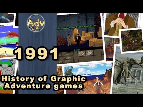 The History of Graphic Adventure Games: 1991 - YouTube