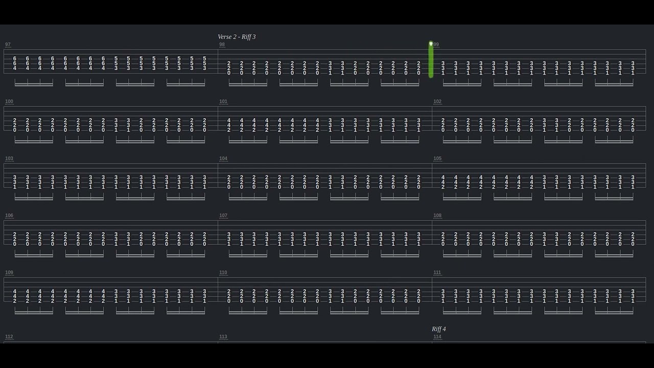 Pagan Fears Tab by Mayhem + Guitar only + Guitar tab - YouTube