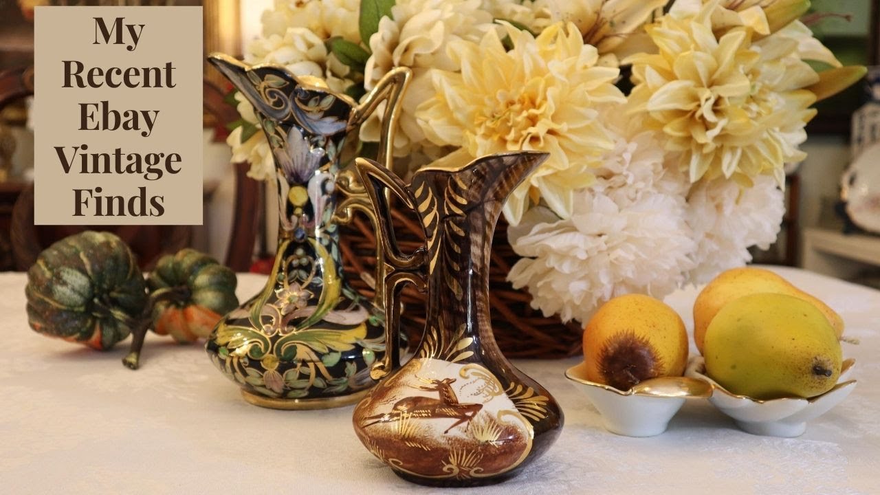My Recent Ebay Vintage Finds!! - YouTube