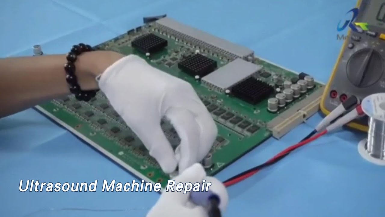 GE Clinic Ultrasound Machine Repair Maintenance For Board - YouTube