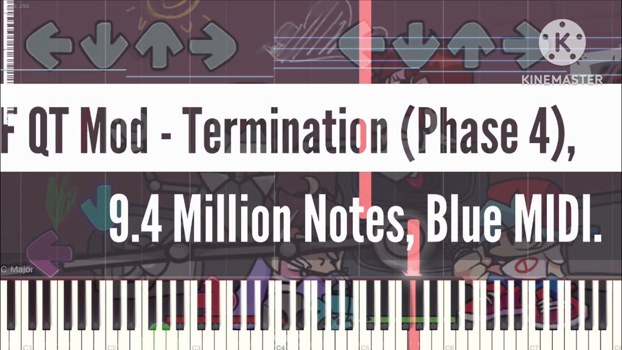 [Black Midi] FNF QT Mod - Termination (Phase 4), 9.4 Million Notes ...