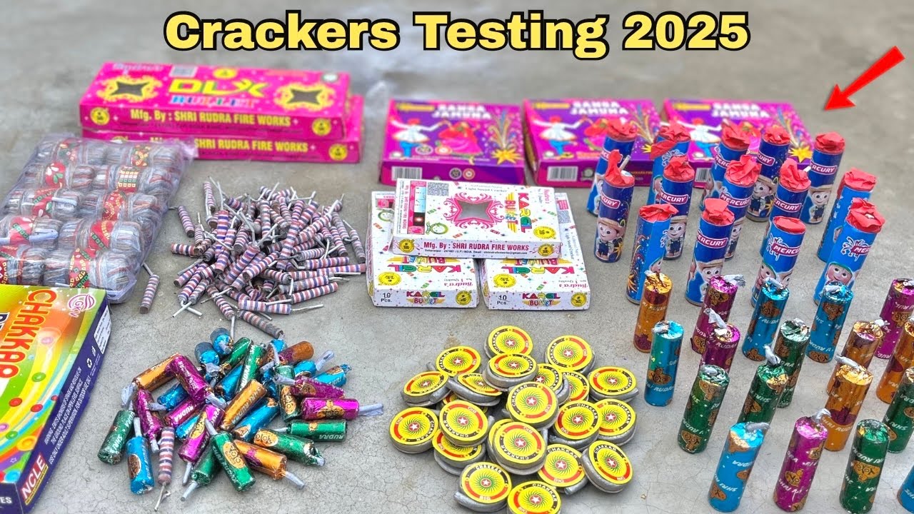 Unique Crackers Testing 2025 🧨 | Different Types Fireworks 🔥 - YouTube