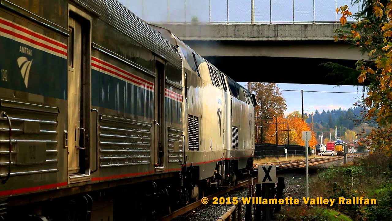 Railfanning at Salem Station, Oregon: Amtrak Starlights, a Local and ...