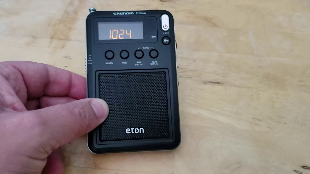 What if I only had the Eton mini Grundig edition portable receiver for ...
