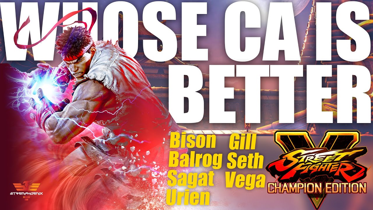 SFV Ryu Season 5 l Critical Art - YouTube