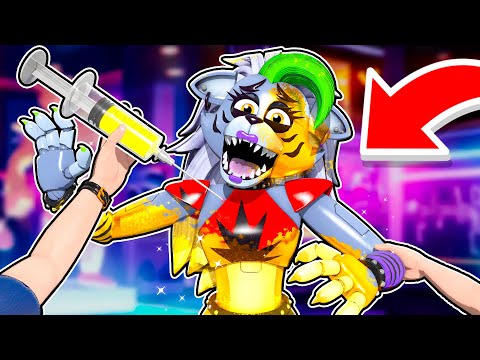 Turning FNAF Glamrock Animatronics INTO GOLD! Statue Ragdoll Challenge mod