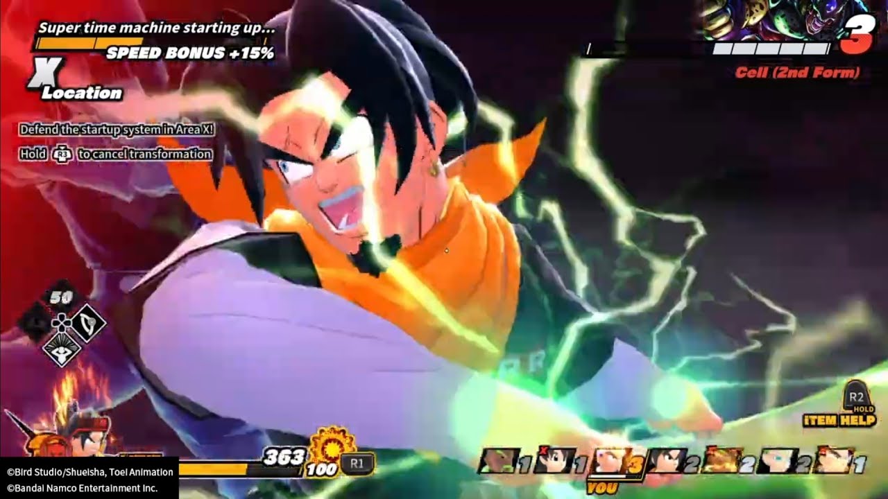 DRAGON BALL THE BREAKERS: Android 17 Super Electric Strike - YouTube