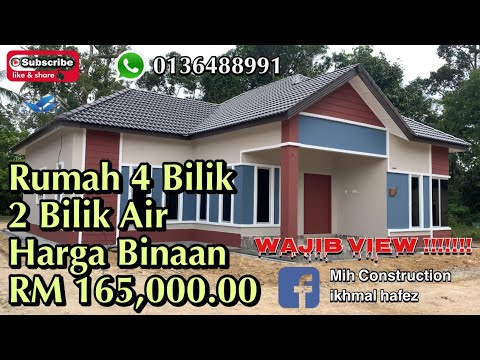 RUMAH 4 BILIK 2 BILIK AIR | MIH REKA & BINA SDN BHD | BINA RUMAH ATAS ...