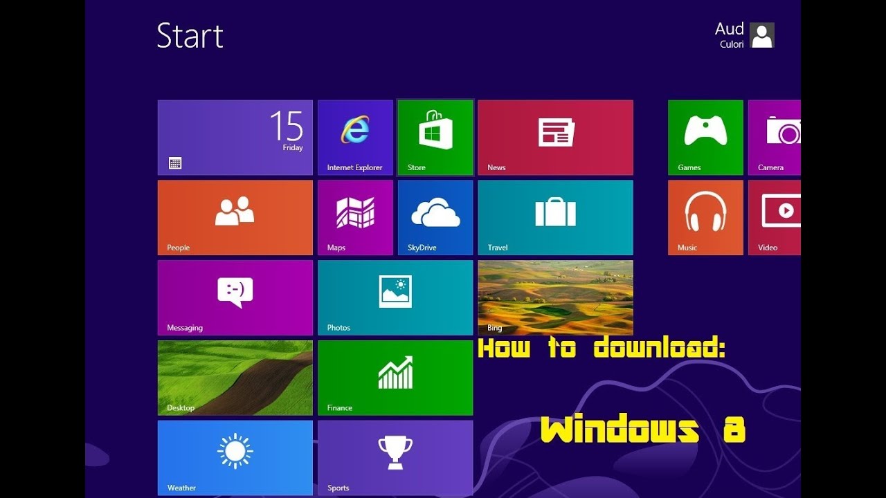 Windows 8 Pro WMC 32/64 bit [Prezentare] + [Download] - YouTube