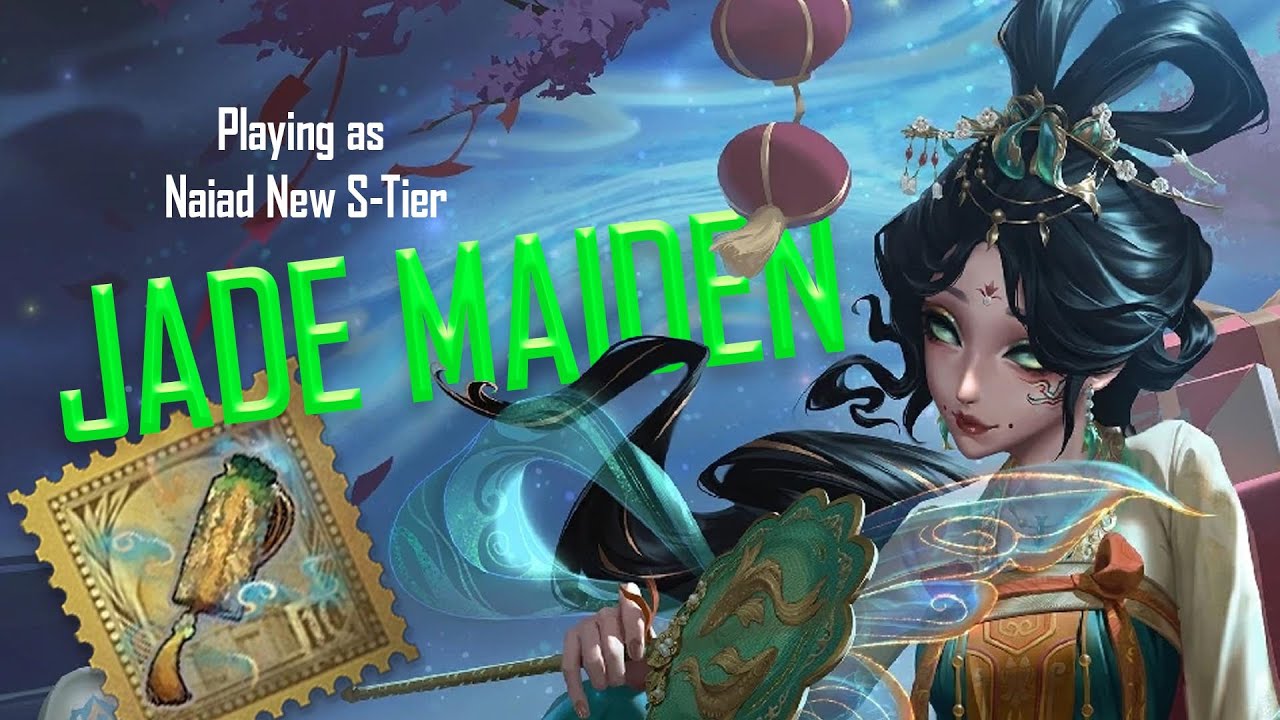 Playing as Naiad's New S-Tier (Jade Maiden) + Pouch of the Devine!! | Identity V Live Gameplay ...