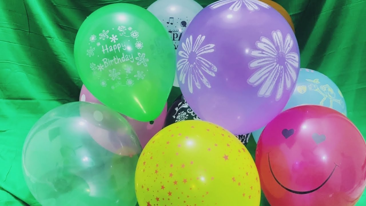 Fun Popping Lots Of Balloon Part 5 Satisfying Asmr Popping