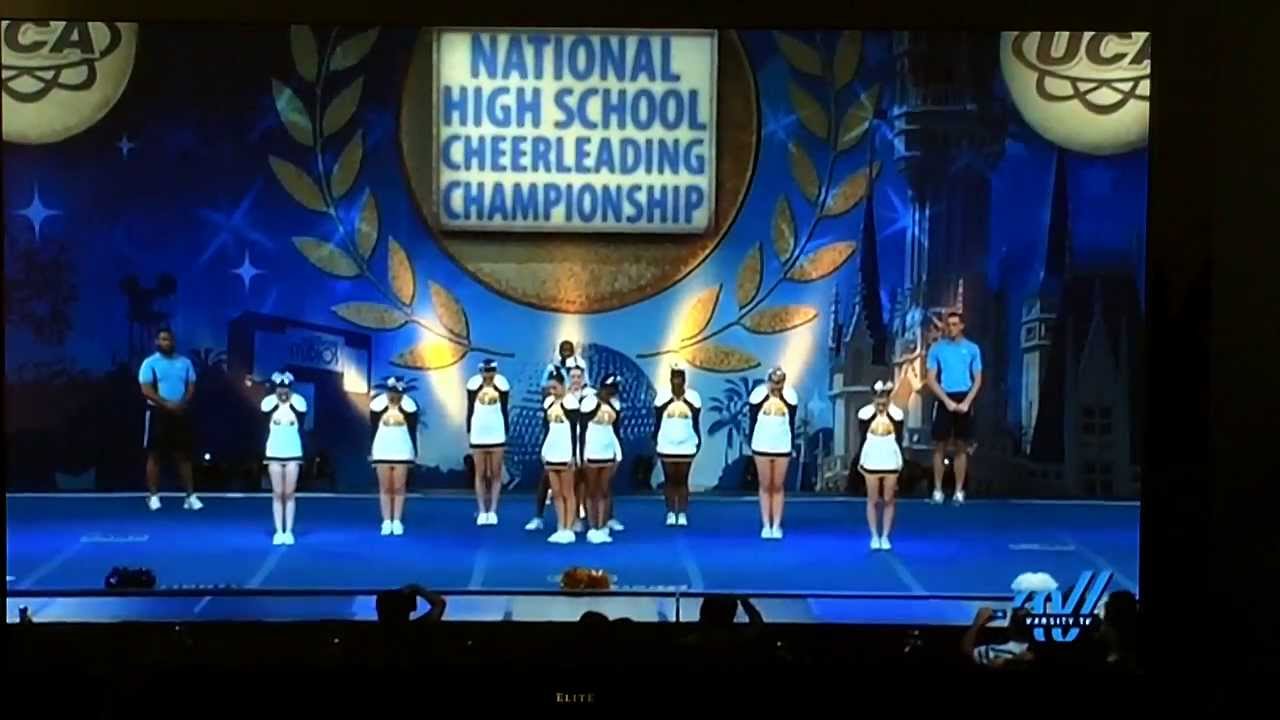 SANTA MONICA HIGH SCHOOL 2014 NATIONAL CHEERLEADING CHAMPIONSHIPS - YouTube