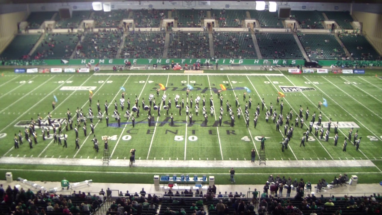 2017 UND v Eastern Washington Pride Halftime Show - YouTube