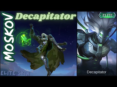 Moskov Decapitator (Elite) | MLBB Skin Effects in 4K UHD | Slow Motion ...