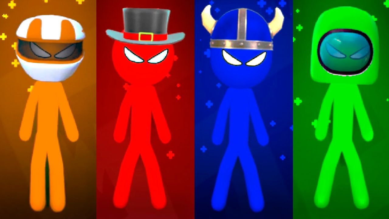 Stickman Party Tournament All Random Funny Minigames 1 2 3 4 Player ...