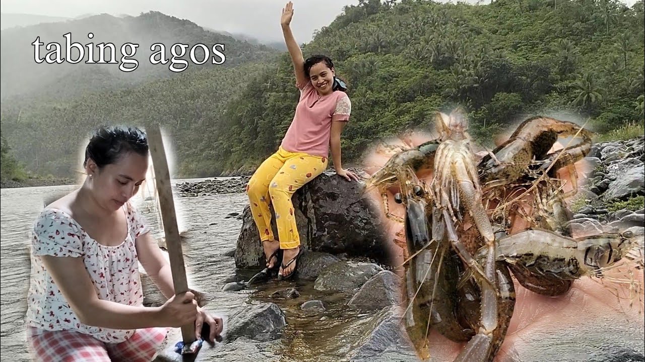 namasyal sa tabing agos + magandang tanawin - YouTube