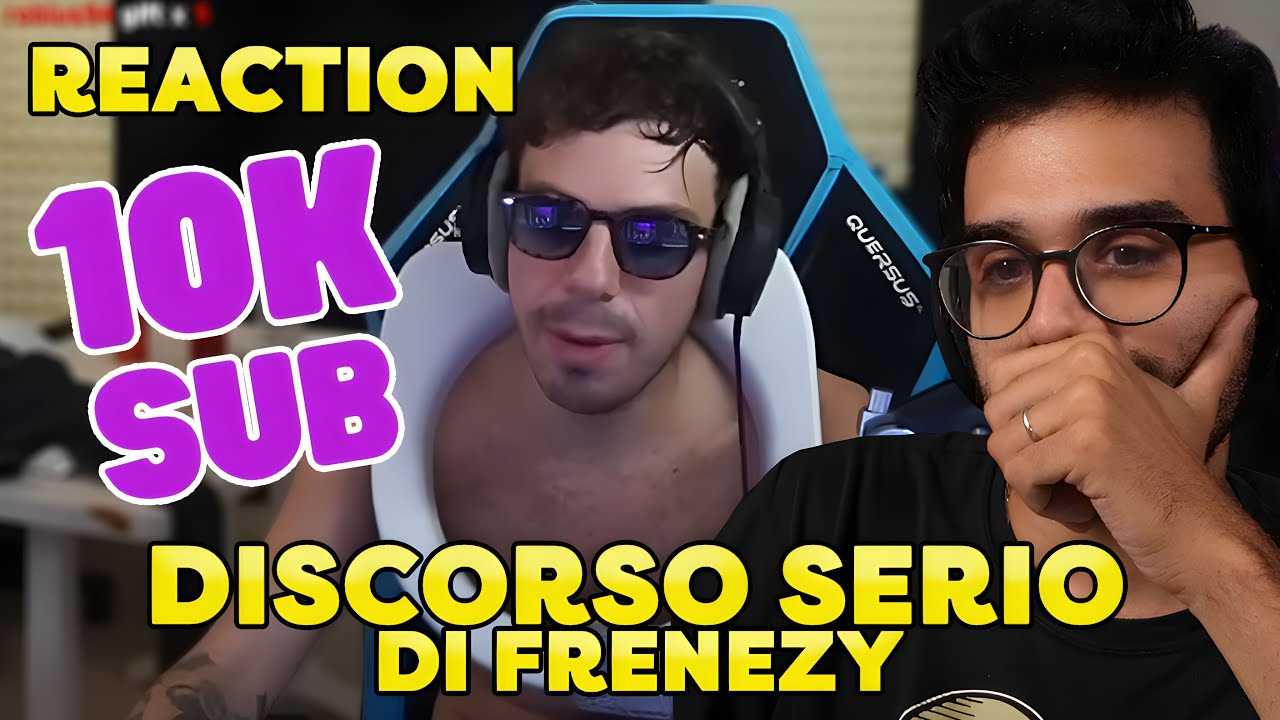 DARIO MOCCIA REAGISCE al DISCORSO SERIO di FRENEZY per il TRAGUARDO dei ...