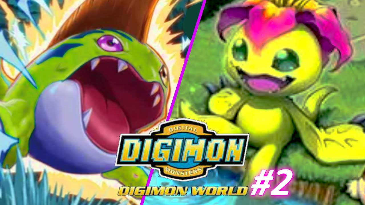 Digimon World Lets Play | Ep 2 A Punishing Palmon - YouTube