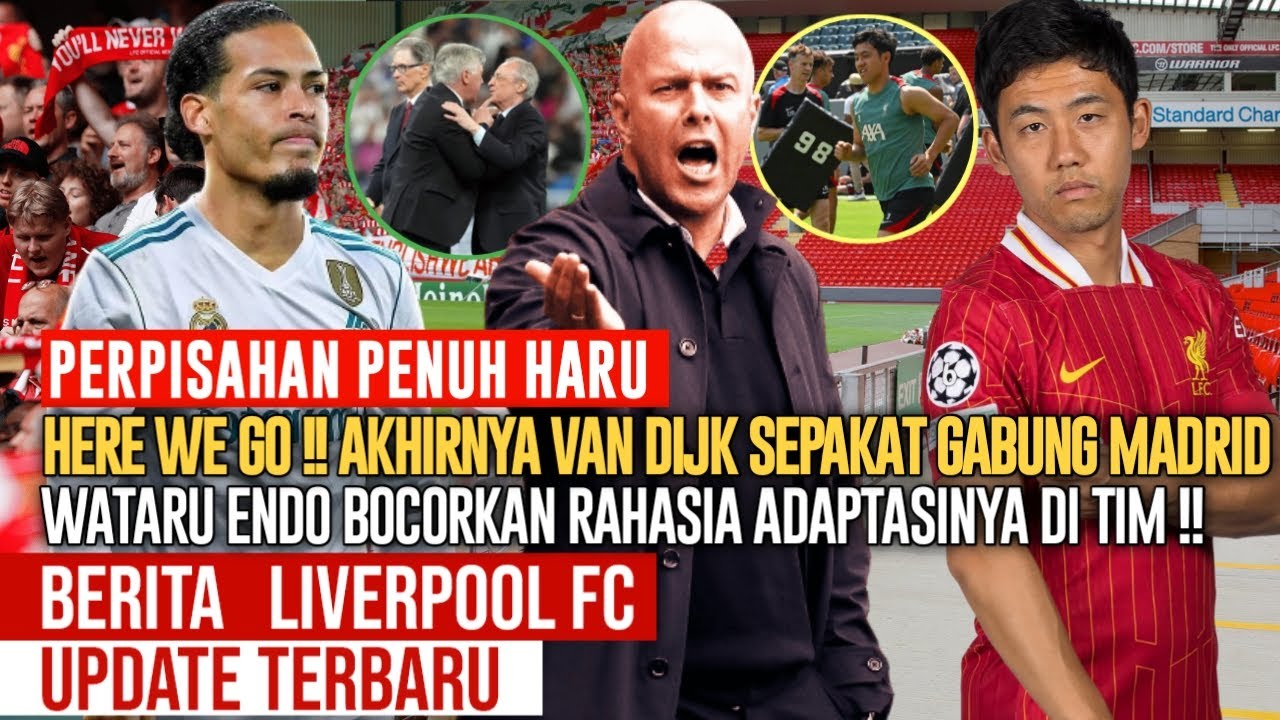 BREAKING NEWS ️ Van Dijk Ke Real Madrid 😡FSG Lancarkan Transfer Van Dijk 🔴YNWA - YouTube
