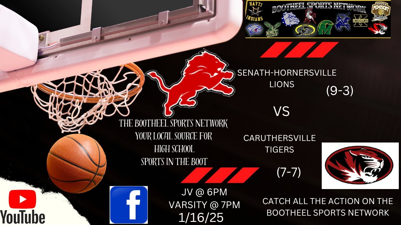 SENATH-HORNERSVILLE (9-3) VS CARUTHERSVILLE (7-7) - YouTube