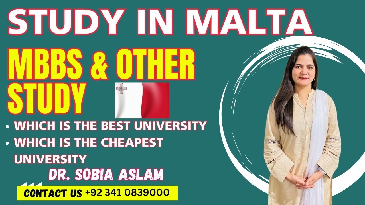 Study In Malta 🇲🇹 | MBBS and Other Studies | Dr. Sobia Aslam - YouTube
