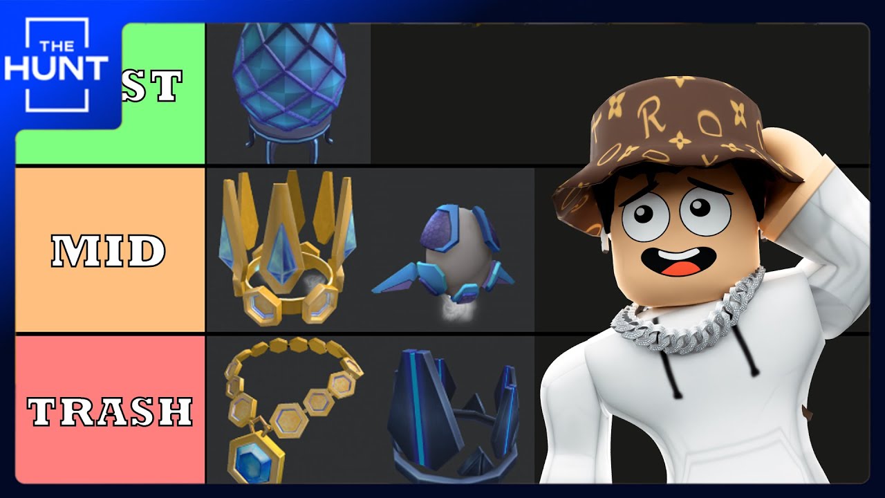 RANKING EVERY ITEM FROM THE HUNT - YouTube