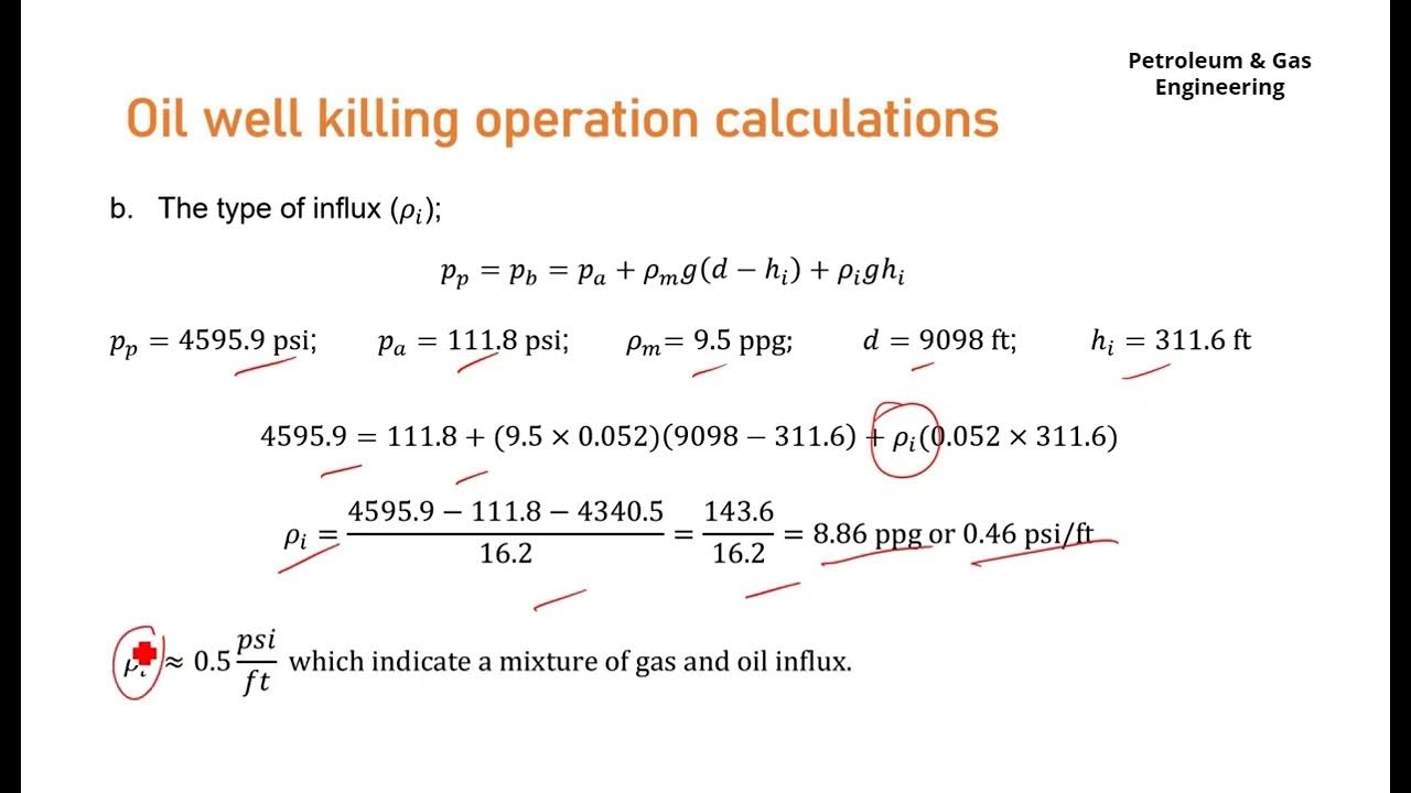 Oil Well Control Operation: Formula & Calculations | Part 2 - YouTube