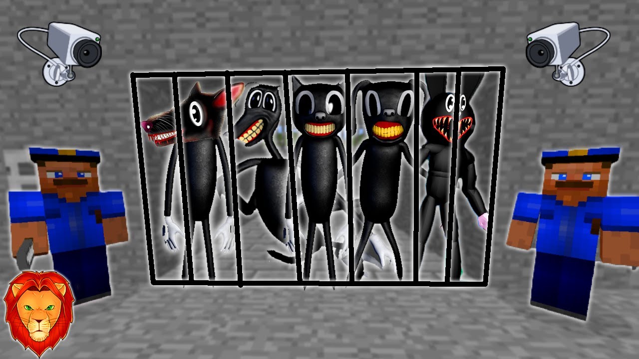 TODOS LOS CARTOON CAT PRESOS (MINECRAFT PRISON ESCAPE) | MINECRAFT ...
