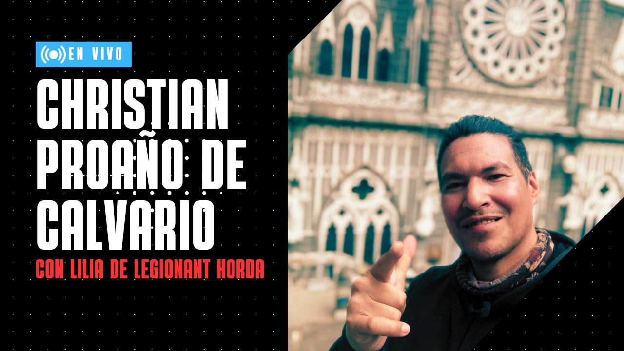 Entrevista a Christian Proaño desde Cuenca Calvario por Legionant Horda ...