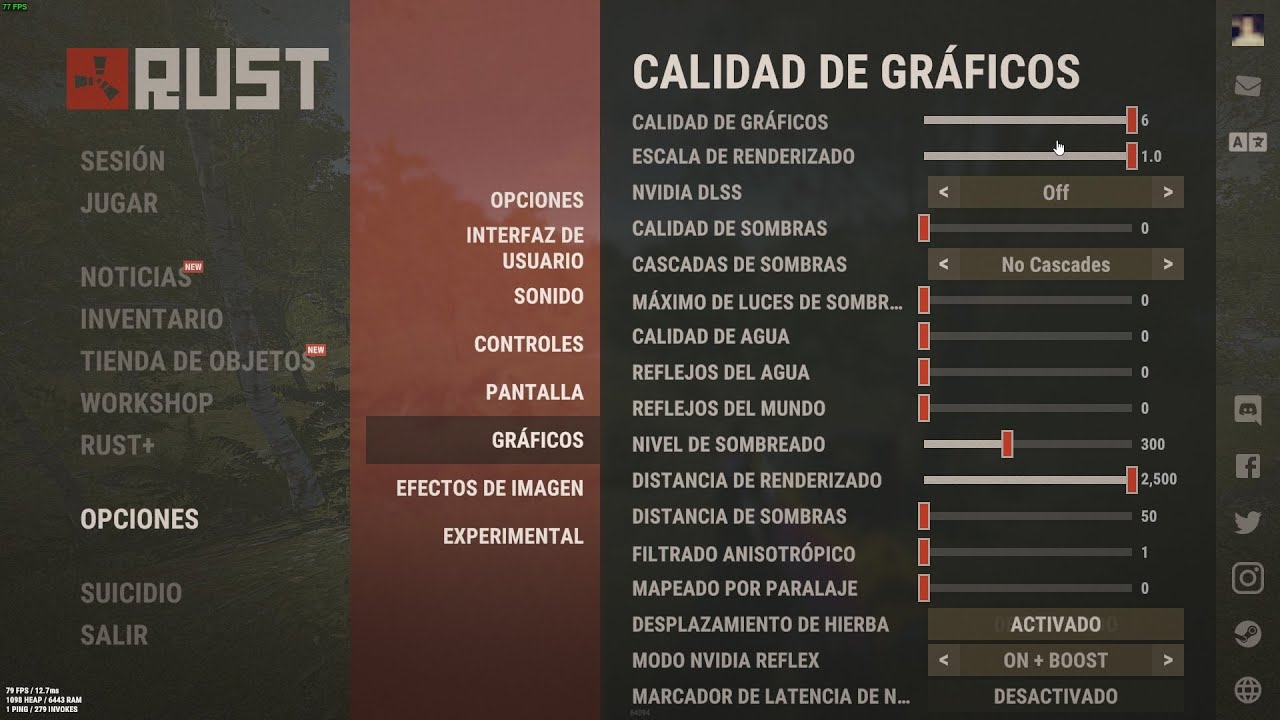 gráficos pvp rust - YouTube