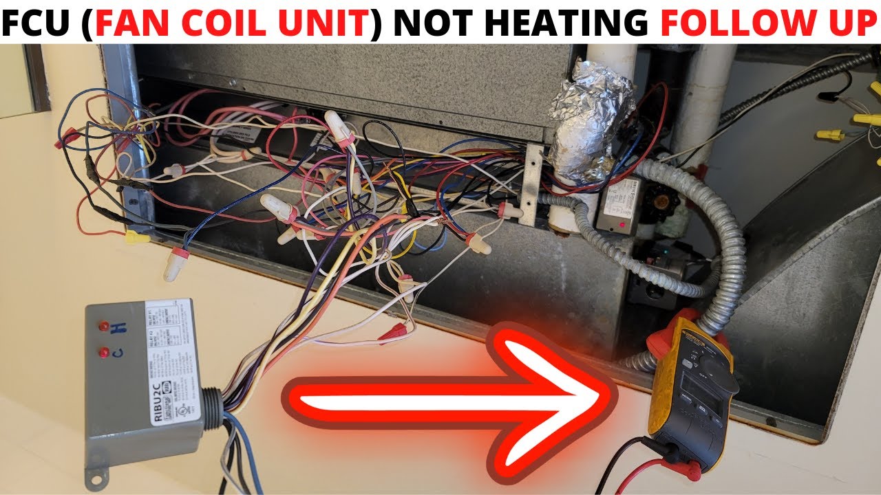 HVAC Service Call 2 Fan Coil Unit Not Heating FCU Zone Valve Install hvac-service-call-2-fan-coil-unit-not-heating-fcu-zone-valve-install