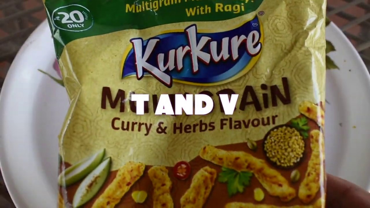 KURKURE MULTIGRAIN CURRY AND HERBS FLAVOUR CORN PUFFS - YouTube
