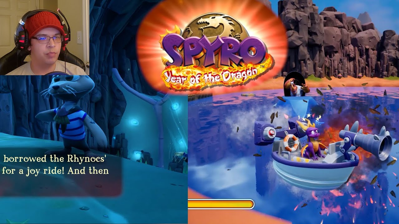 Seashell Shore Has Shark Sub Problems Spyro Reignited Trilogy Year Of ...