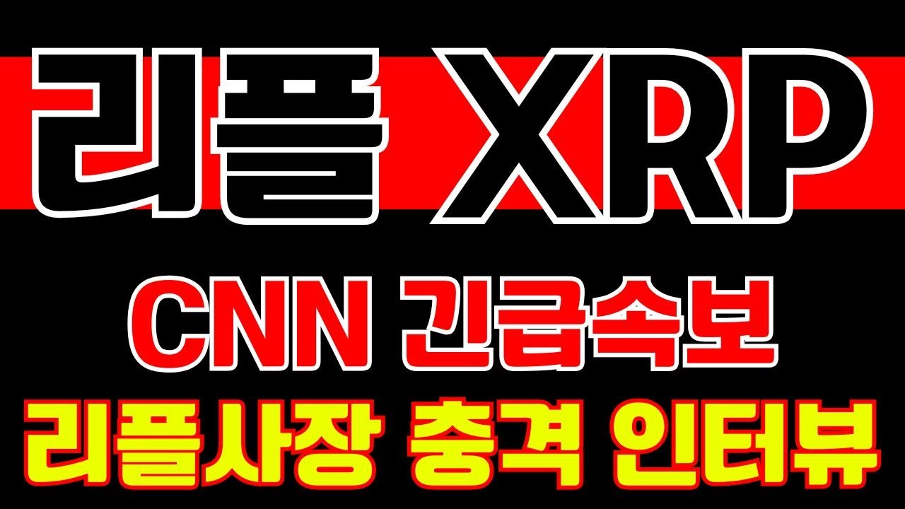 리플 Cnn 긴급속보 리플사장 미친발언리플 리플코인 리플전망 리플코드제로 Youtube