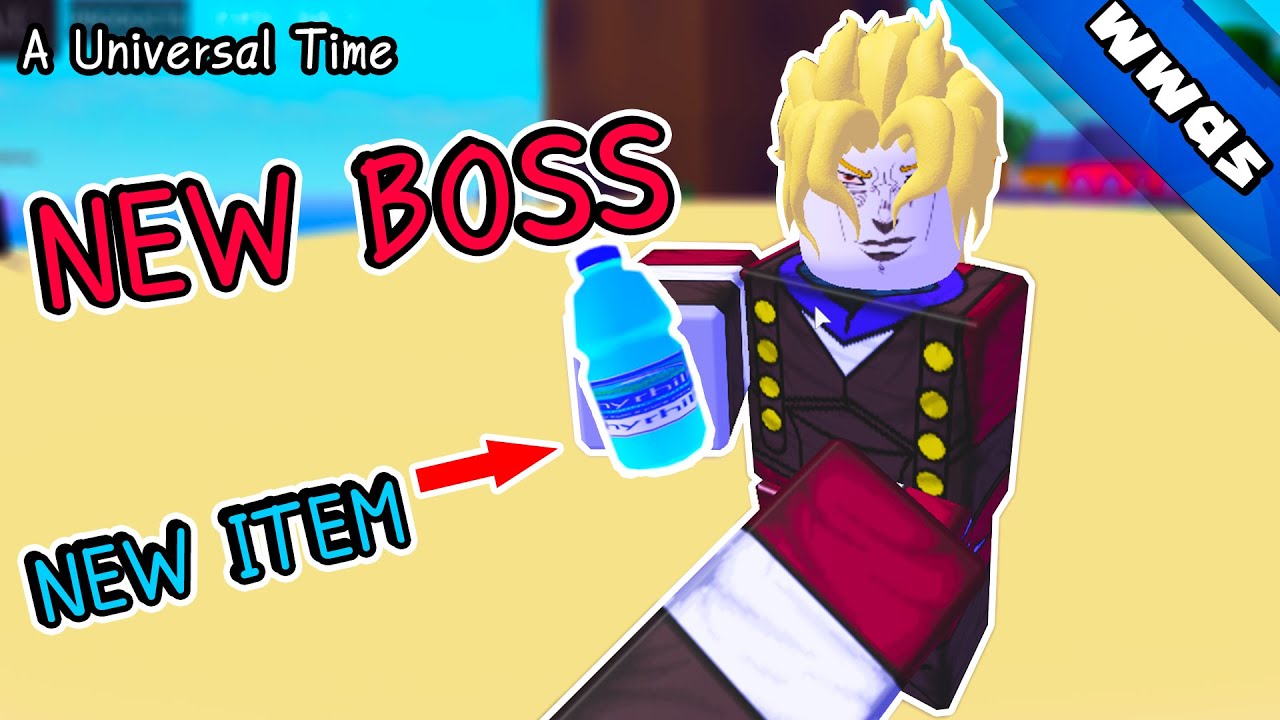 A Universal Time | บอสใหม่ไอเทมใหม่ | roblox - YouTube