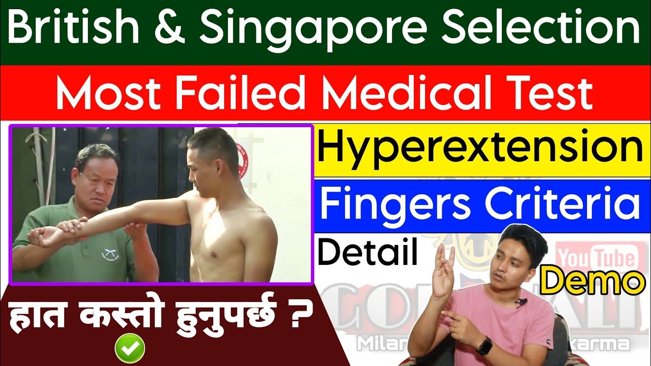 Hyper-extension & Finger Criteria // Full Hand Criteria for British ...