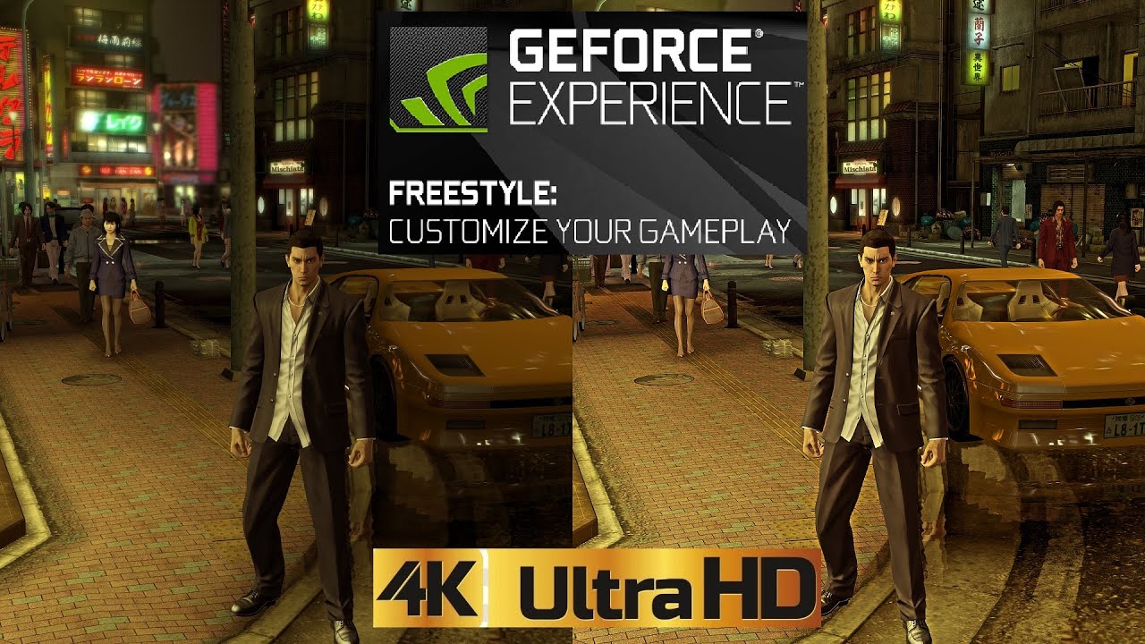NVIDIA Game Filter 2021: Yakuza 0 (4k Ultra Preset Nvidia GTX1080ti ...