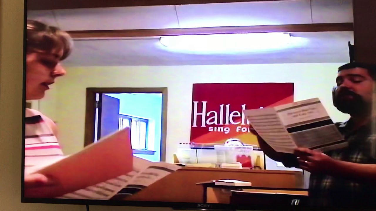 Lutkin's Benediction sung by the Gunderman-Koopman Family Choir - YouTube