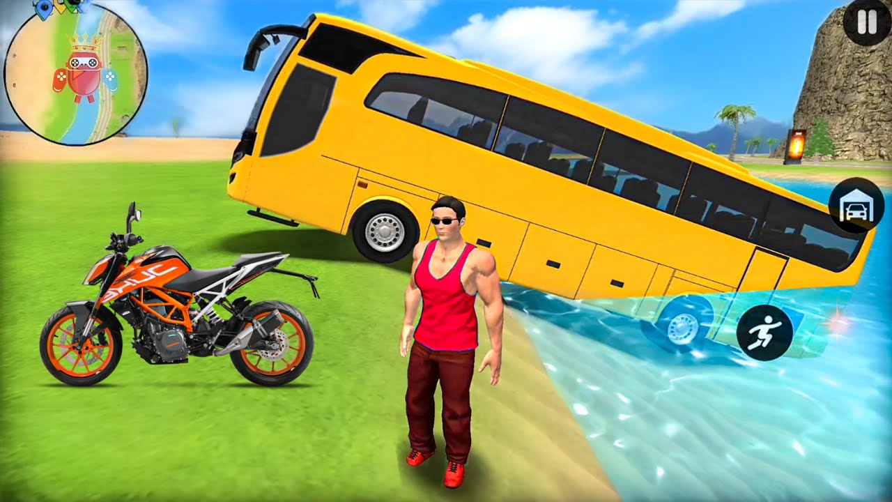 Public Transport Bus and Motorbike Driving in Open World Game - Android ...