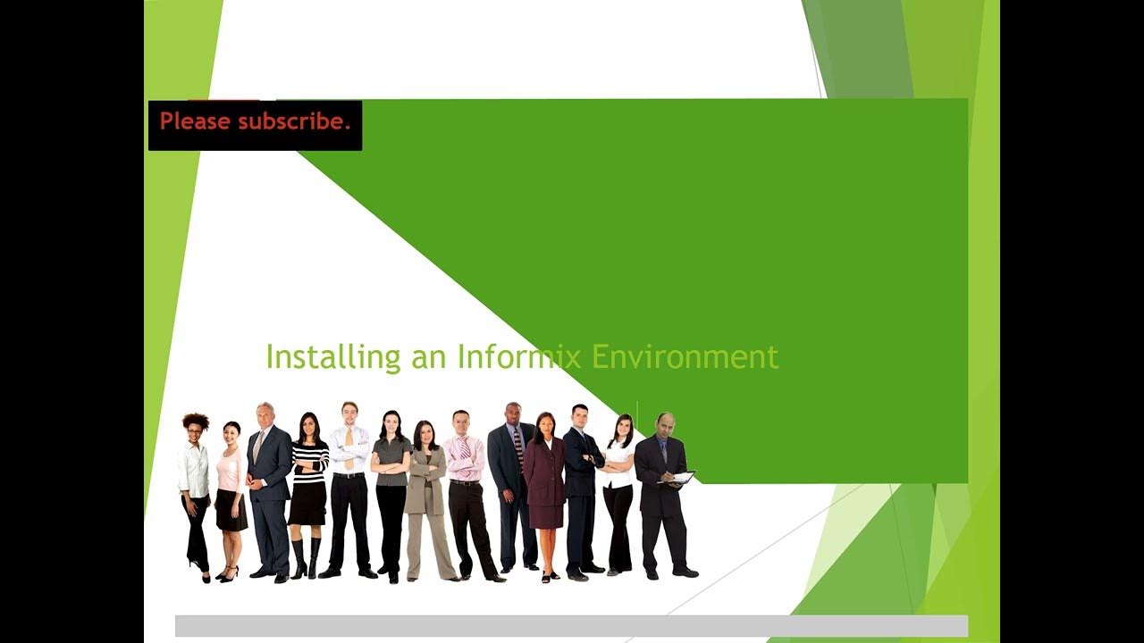 Install Informix database and initialization instance - YouTube